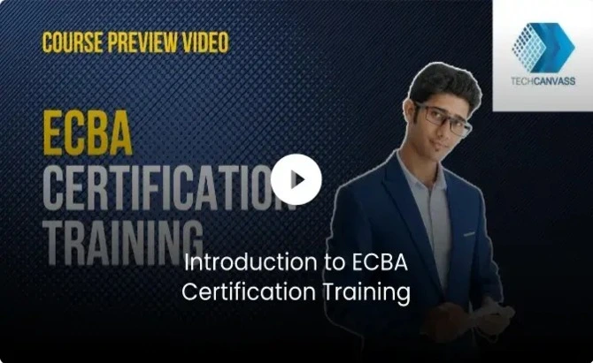 ECBA Certification Training | Prepare For BA Job Interview