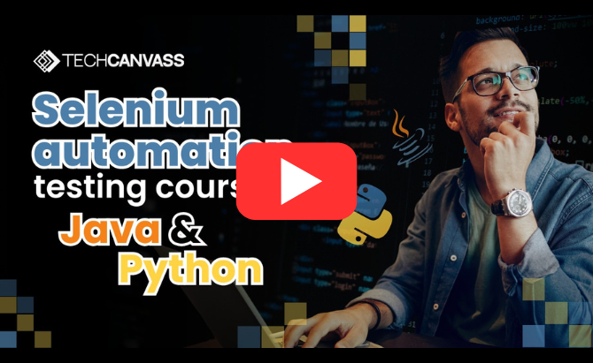Java Selenium Course – Real-life projects & certification